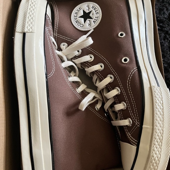 Converse | Shoes | Converse Chuck 7 Mens Chocolate Canvas Sneakers ...